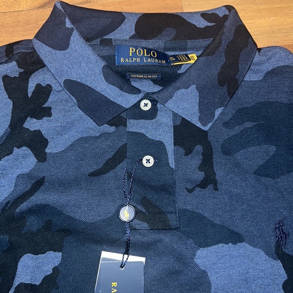 Polo Ralph Lauren | Shirts | New Polo Ralph Lauren Camo Polo Shirt Send ...